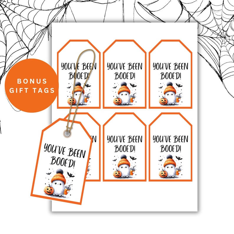 Printable Boo Buddy Questionnaire With Bonus You've Been Booed Gift ...