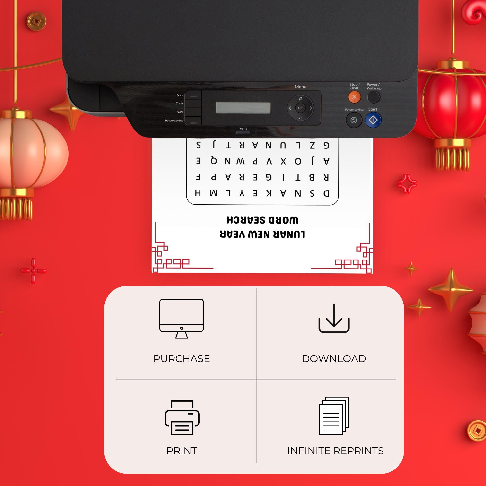 Printable Lunar New Year 2025 Activity Bundle, Chinese New Year, Year ...