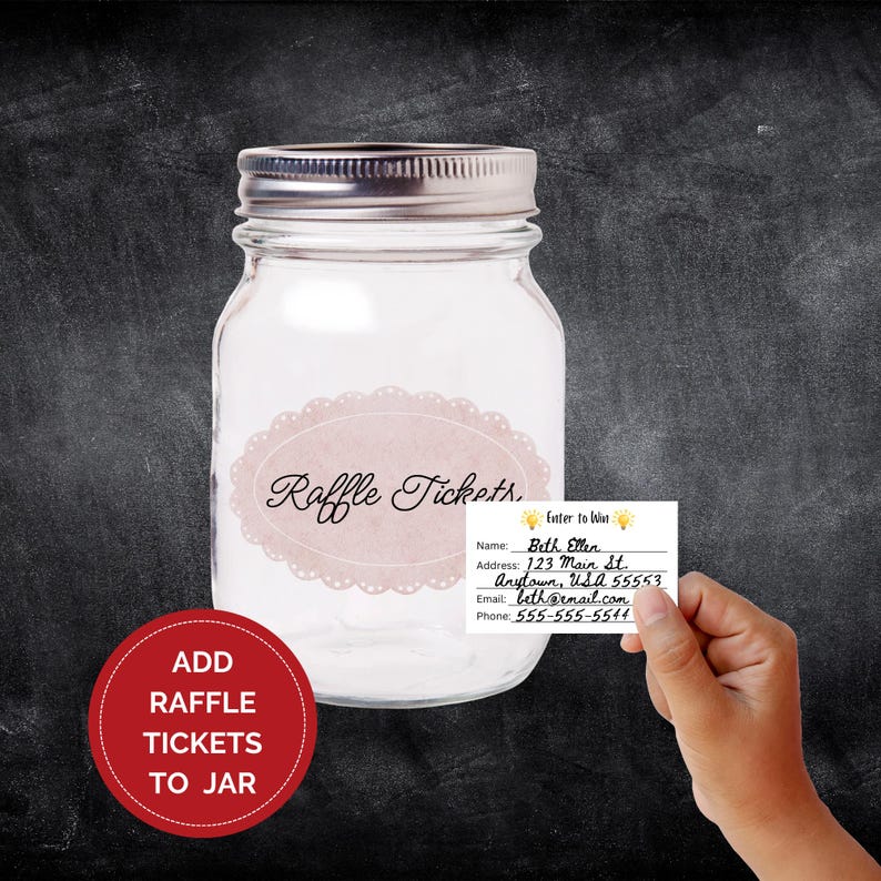 Editable Back to School Raffle Ticket Template, Fundraising Event ...