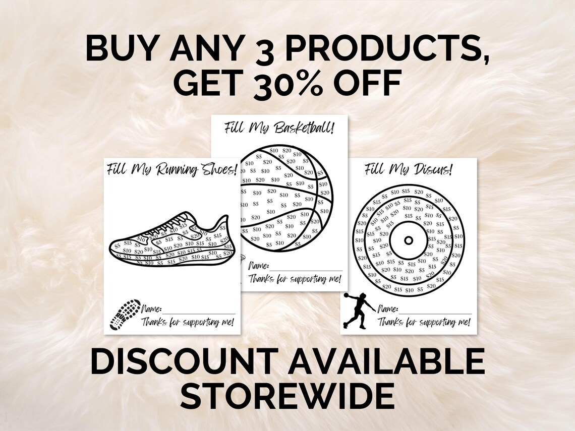 Printable Cross Country Running Fundraising Bundle: Fill My Running ...