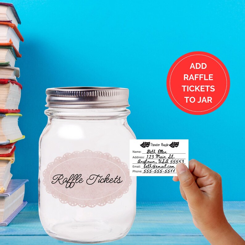 Editable Theater Raffle Ticket Template, Theatre Fundraising Event ...