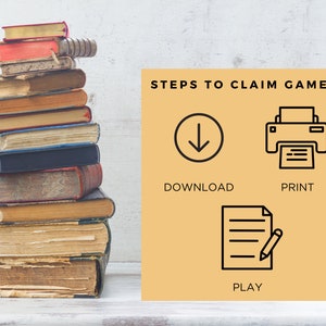 Ultimate Printable Poetry Games Bundle: Icebreakers, Puzzles, Questions ...