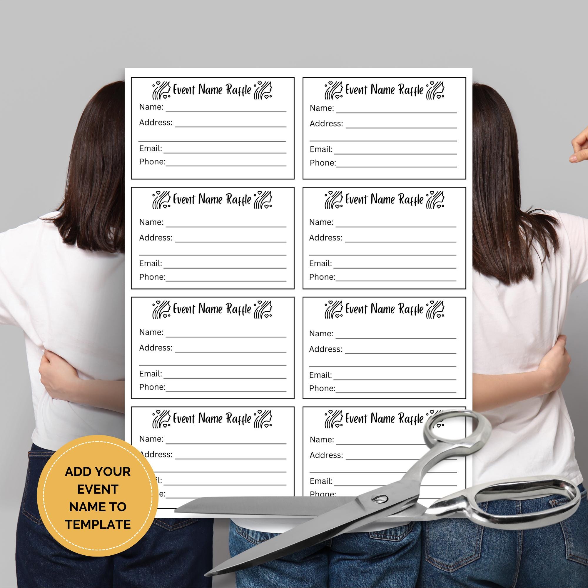 Editable Women's History Month Raffle Ticket Template, International ...