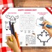 Printable Canada Day Activity Placemat, Canada Day Games, Kids Summer ...