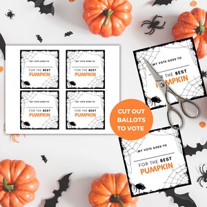 Printable Pumpkin Carving Contest Package With Pumpkin Carving Contest ...