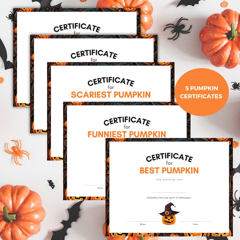 Printable Pumpkin Carving Contest Package With Pumpkin Carving Contest ...