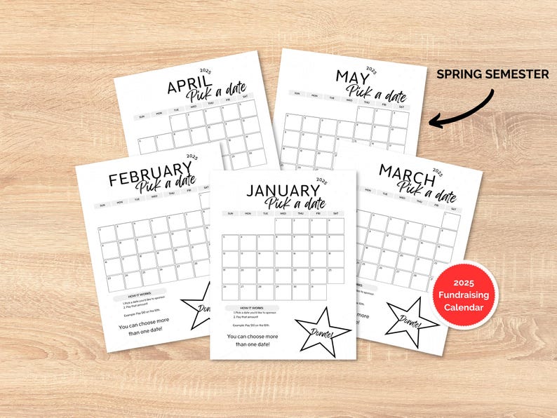 Printable Marching Band Fundraiser Bundle: Pick a Date Donation ...