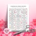 Printable Literary Mini Love Notes for Valentines Day, 30 Days of ...