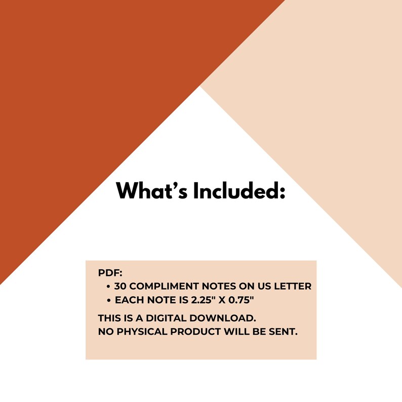 Editable Mini Compliment Notes for World Compliment Day, Anniversaries ...