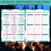 Printable Church Camp Packing Checklist - Dove Design - Etsy