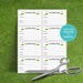 Editable Golf Raffle Ticket Template, Fundraising Event, School PTO ...
