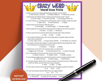 Printable Crazy Weird Winter Trivia Game, Pub Trivia, Icebreaker Games for Work TRIV02 - Etsy