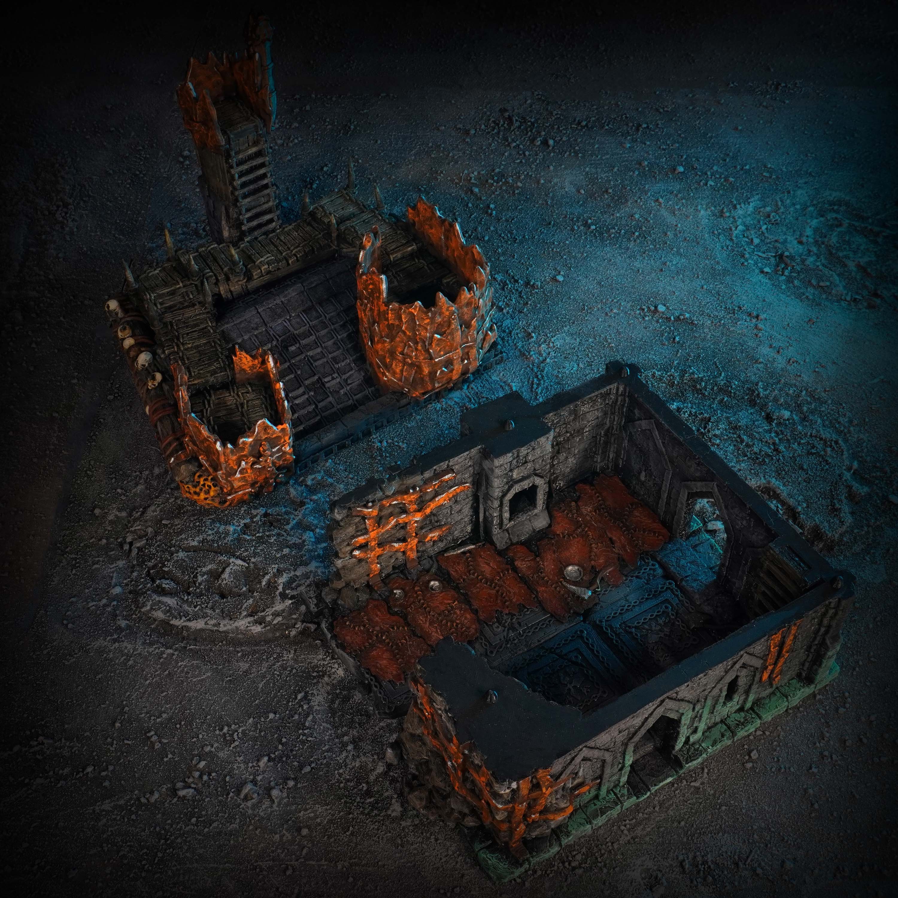 Orc Barracks - Kingdom of Azragor - Etsy
