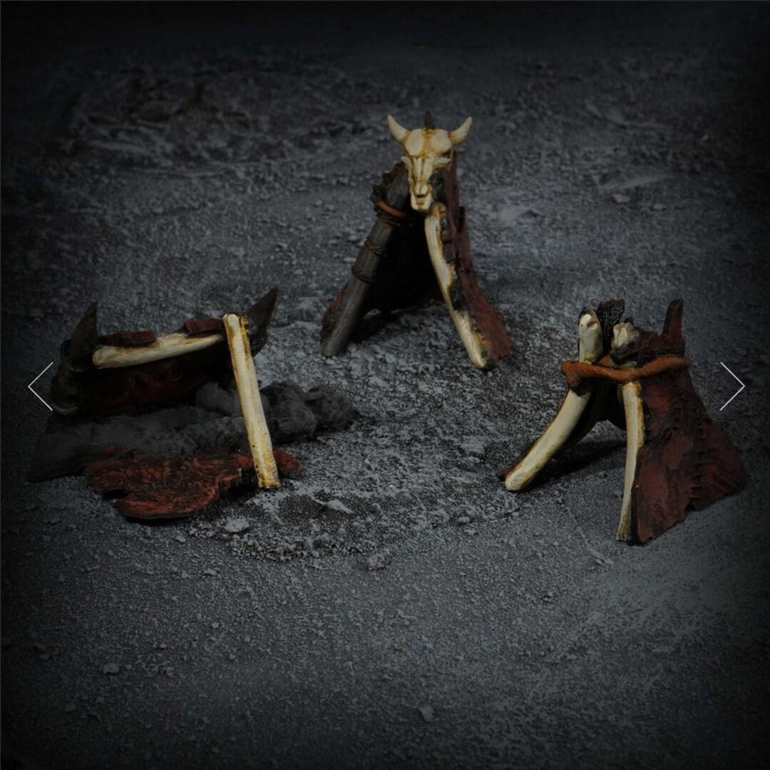 Orc Camp (3 Tents) - Kingdom of Azragor - Etsy