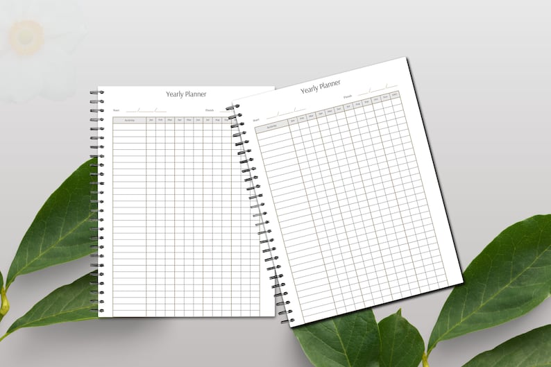 Black and White Minimalist Daily Scheduler Planner | General Weekly ...
