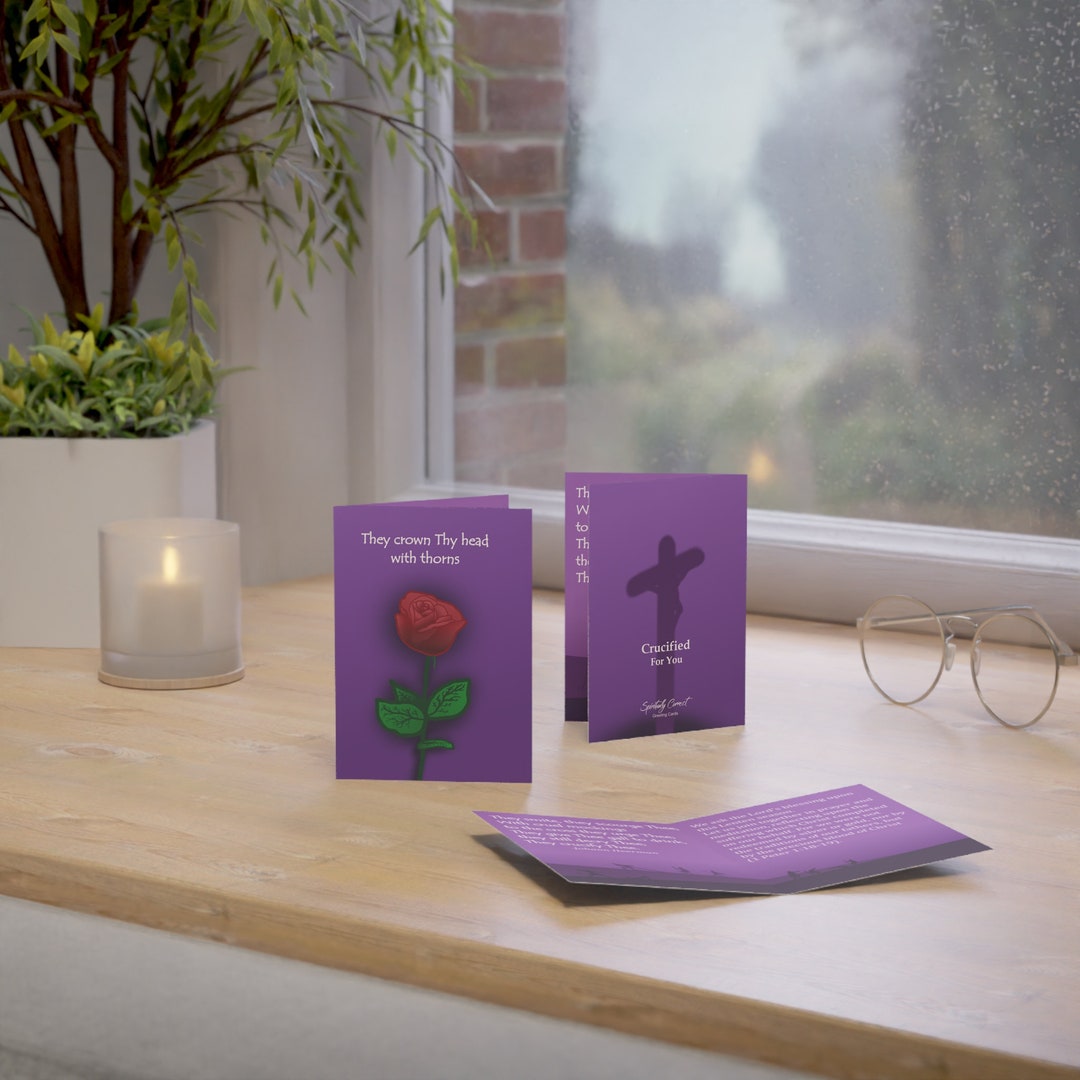 Lent Greeting Cards (1, 10, 30, and 50pcs) - Etsy