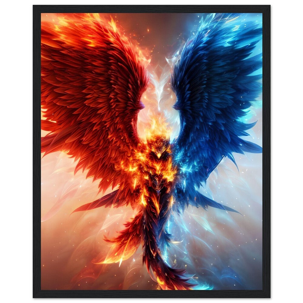 Phoenix's Polar Pyre - Frame - Etsy