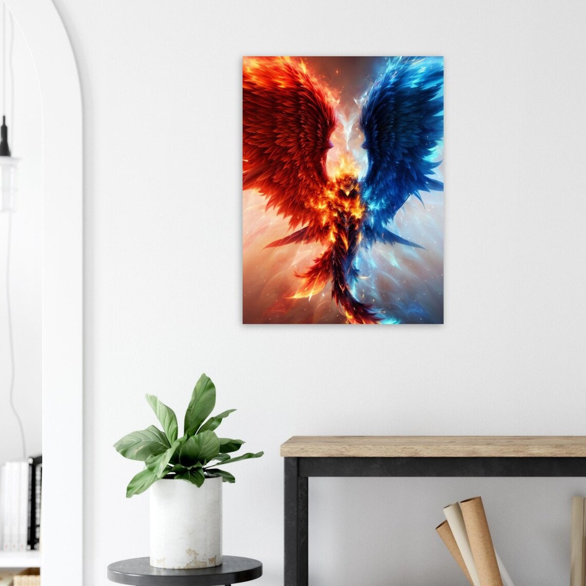 Phoenix's Polar Pyre - Poster - Etsy