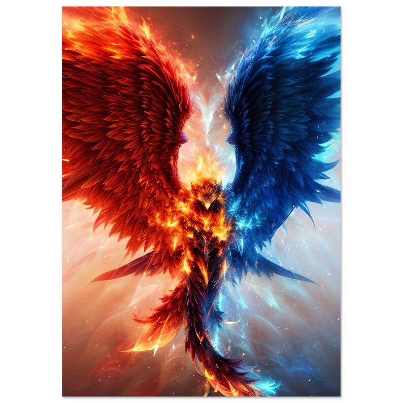 Phoenix's Polar Pyre - Poster - Etsy