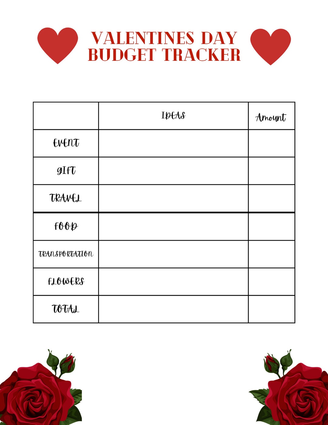 2025 Valentines Day Budget Spreadsheet Google Sheets Spreadsheet ...