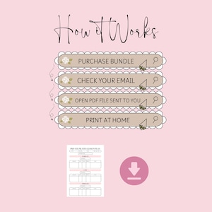 Pilates Class Lesson Planner, Printable Fitness Schedule, Instructor ...