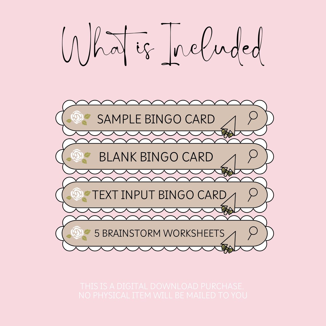 2025 Vision Board Bingo, Manifestation Goal Setting Worksheet ...