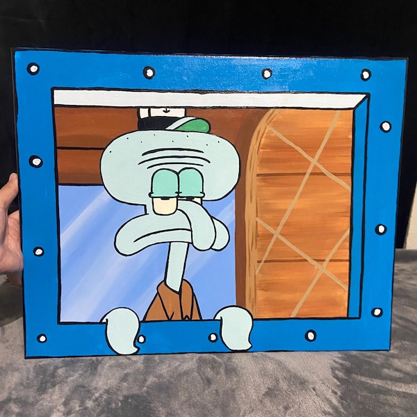Squidward - Etsy