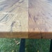 White Oak Farmhouse Dining Table, Rustic, Handcrafted Large Kitchen ...