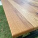 White Oak Farmhouse Dining Table, Rustic, Handcrafted Large Kitchen ...