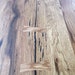 White Oak Farmhouse Dining Table, Rustic, Handcrafted Large Kitchen ...