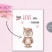 Owl Love You Handprint Craft Handprint Gift Handprint Art Valentines ...