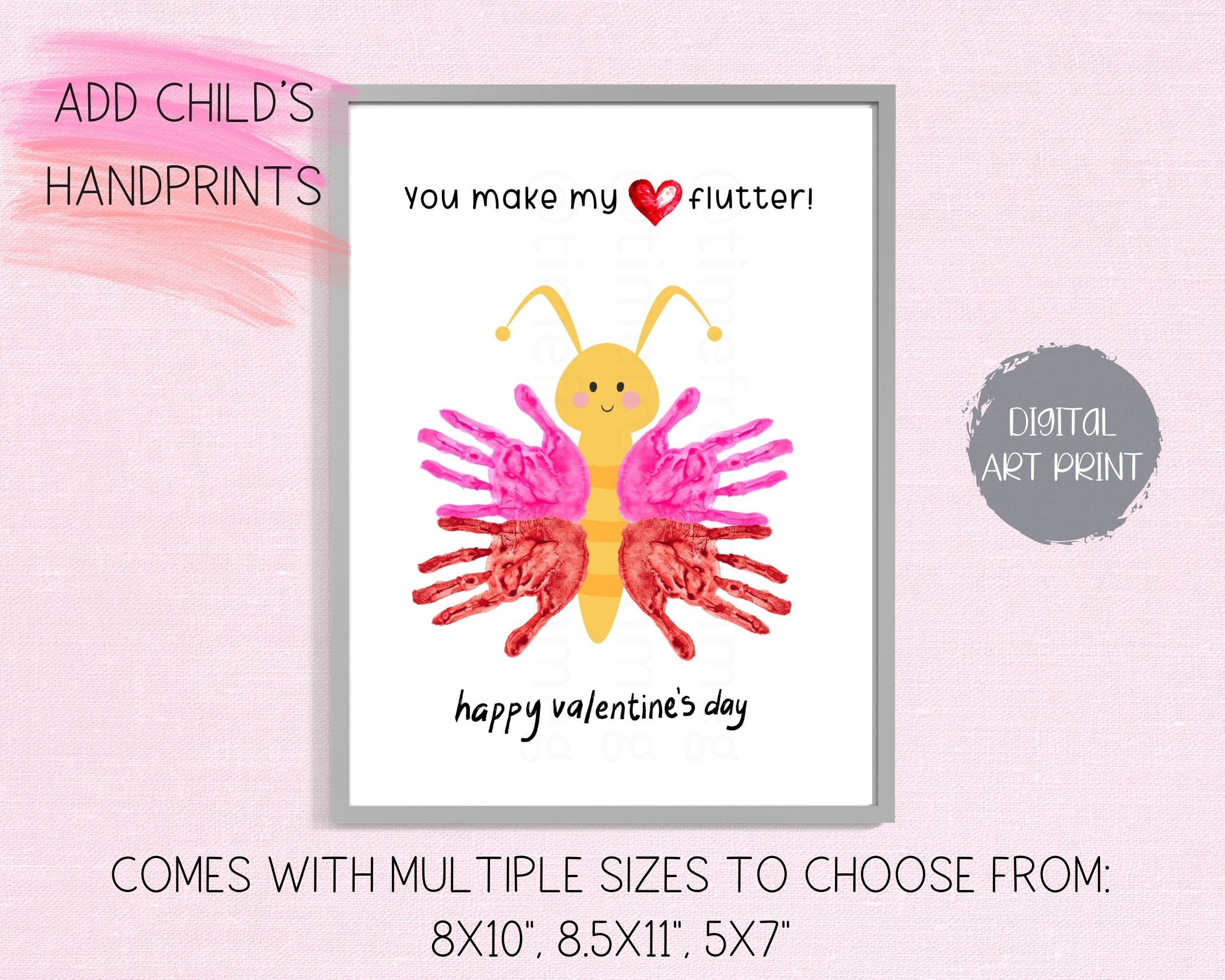 Butterfly Handprint Art