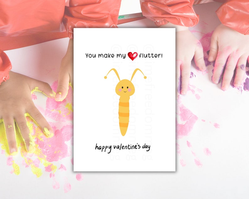 Butterfly | Valentine Handprint Template | Valentine Day Handprint Art ...