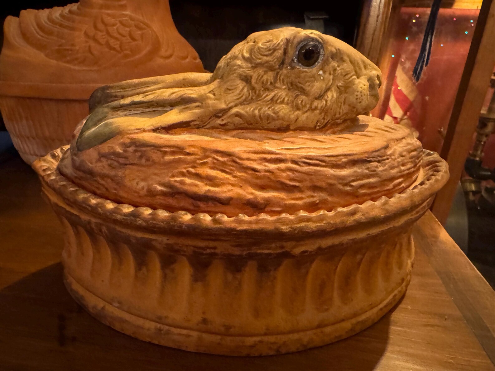 French Pillivuyt Rabbit Hare Terrine Covered Carrerole Dish Size No 5 ...