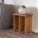 Golden Hour Vestige Multi-use Stool: Accent Table and Seating, Made to ...