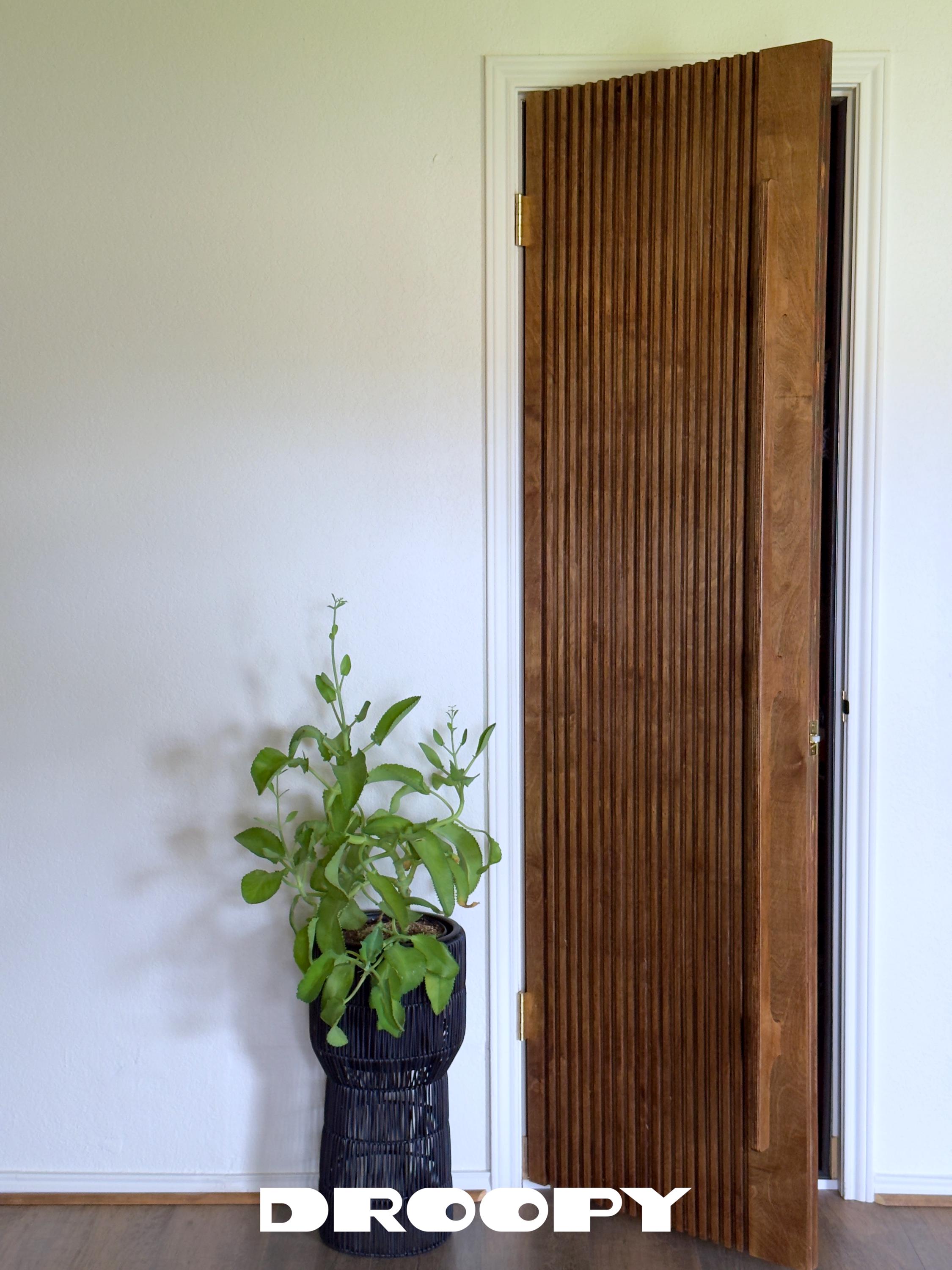 Custom Vertical Slatted Interior Door: Era Tested Design, Made to Order ...