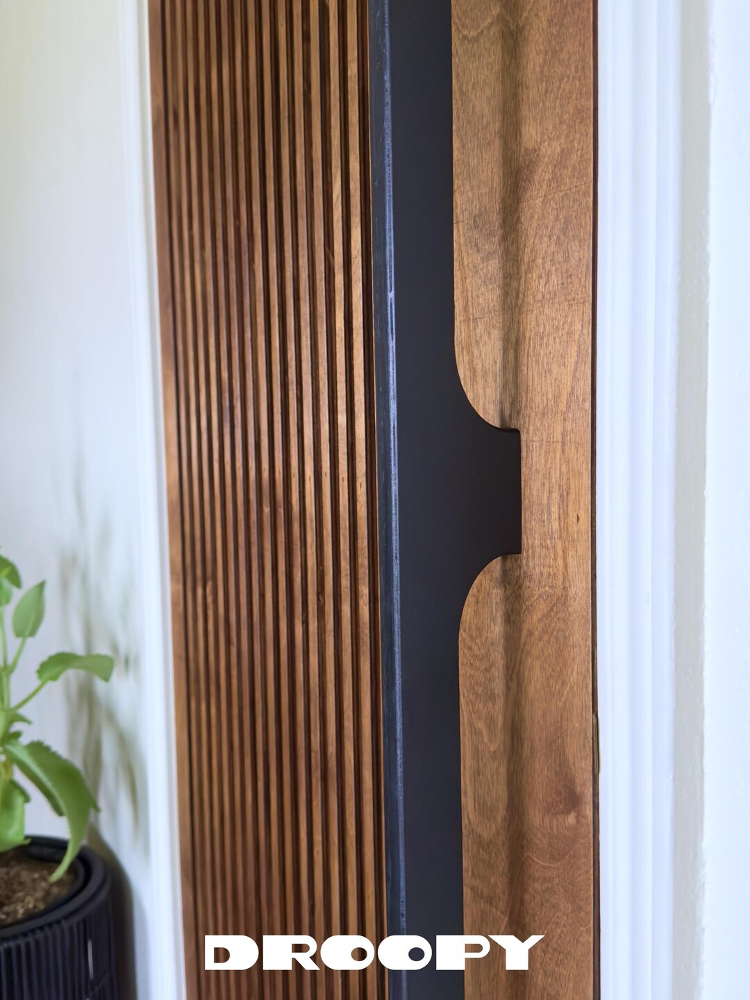 Mid Century Long Door Handle: Interior DIY, Apartment Friendly Gift ...