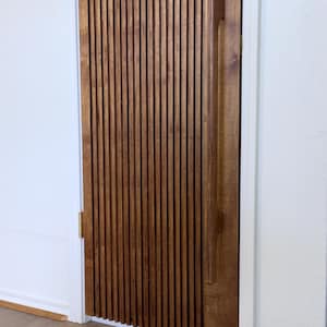 Custom Vertical Slatted Interior Door: Era Tested Design, Made to Order ...