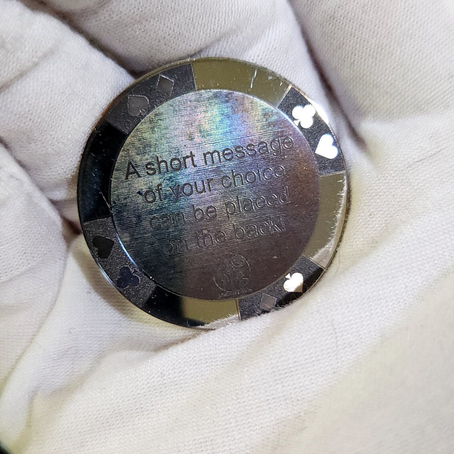 Custom Stainless Steel Coin Poker Card Protector - Etsy