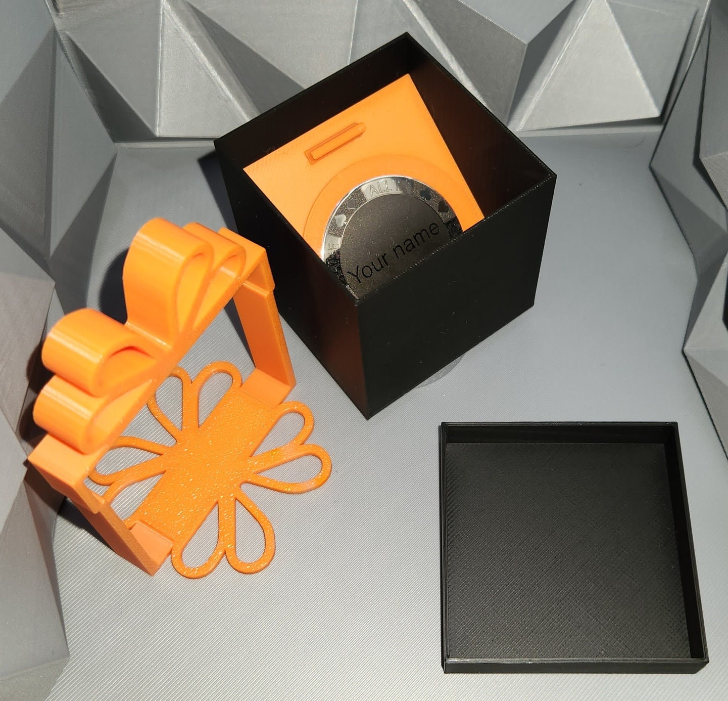 Custom Stainless Steel Coin Poker Card Protector with Optional Mini ...