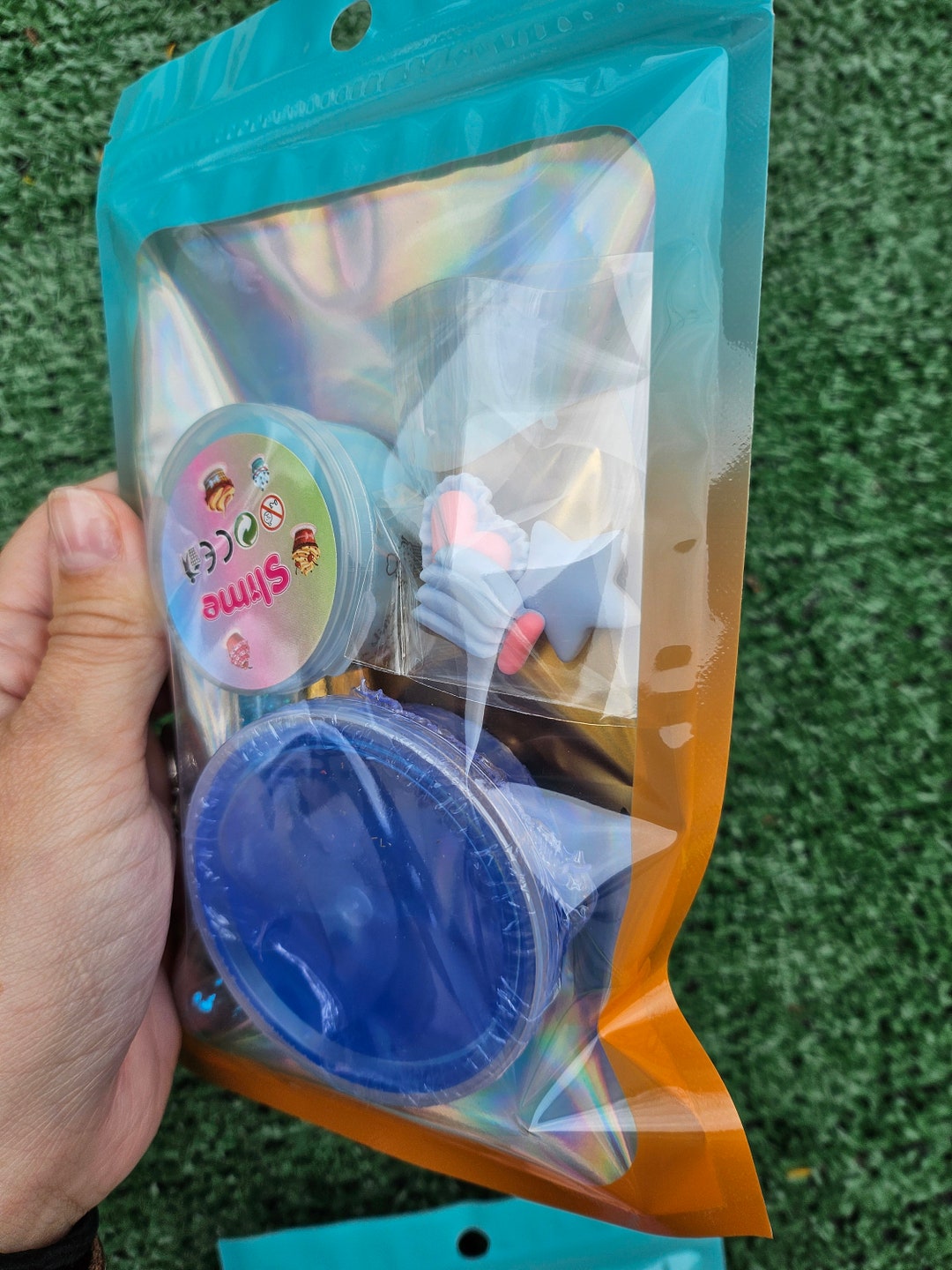 Blind Bag SLIME SET / Different Slimes /glitter Jars /charms /SURPRISE ...