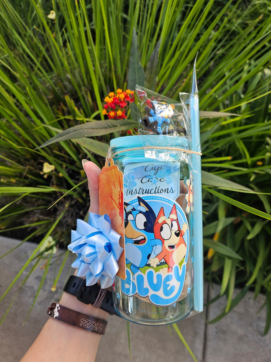 Bluey Cup Momlife Grannies Bingo Show Kids Family /limited Edition ...