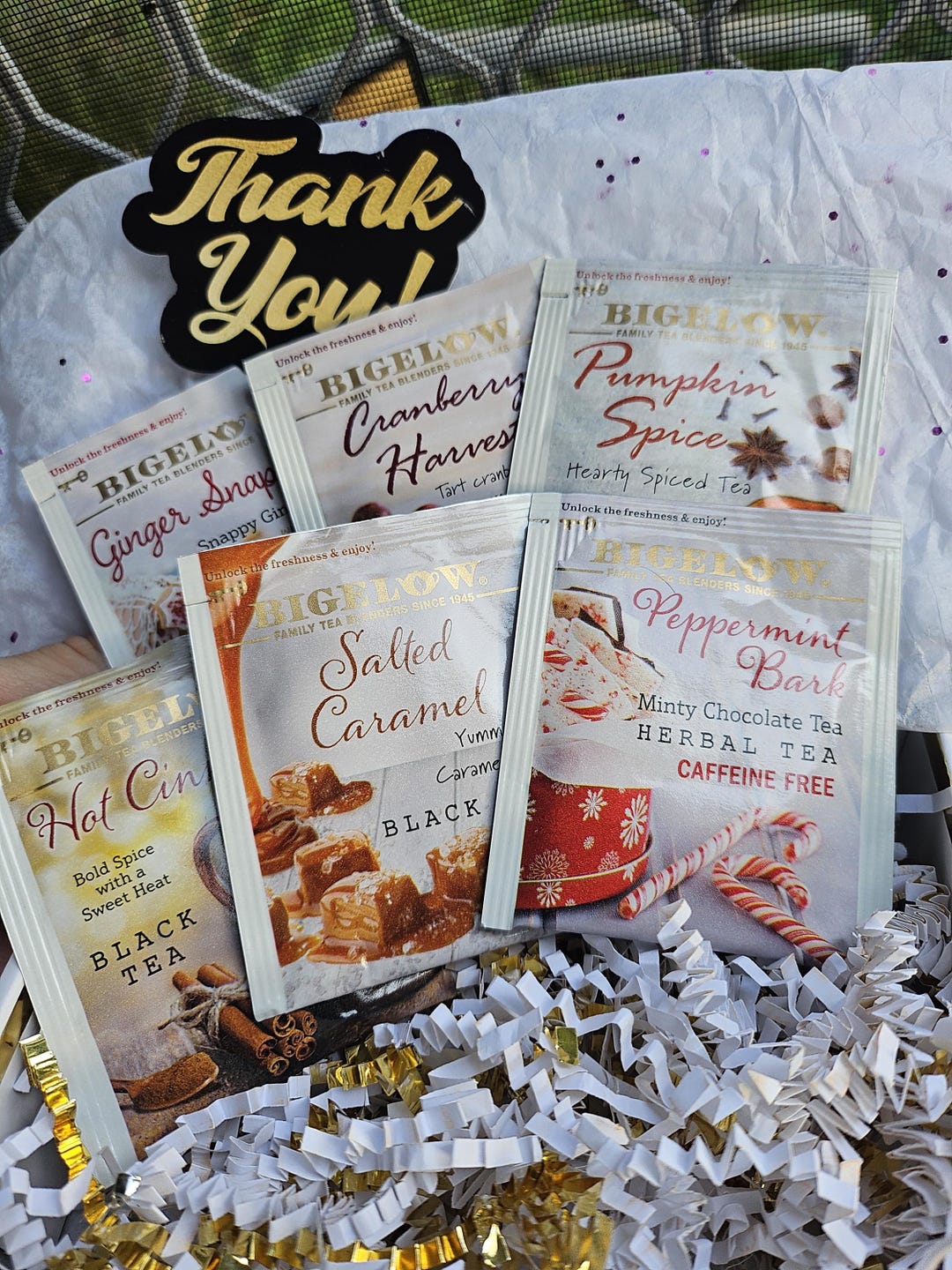 Cozy Tea Sampler Gift Box: Seasonal Variety Pack - Etsy