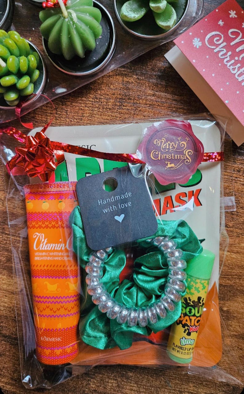 Cozy Gift Bundle: Socks, Lip Balm & Hand Cream - Etsy