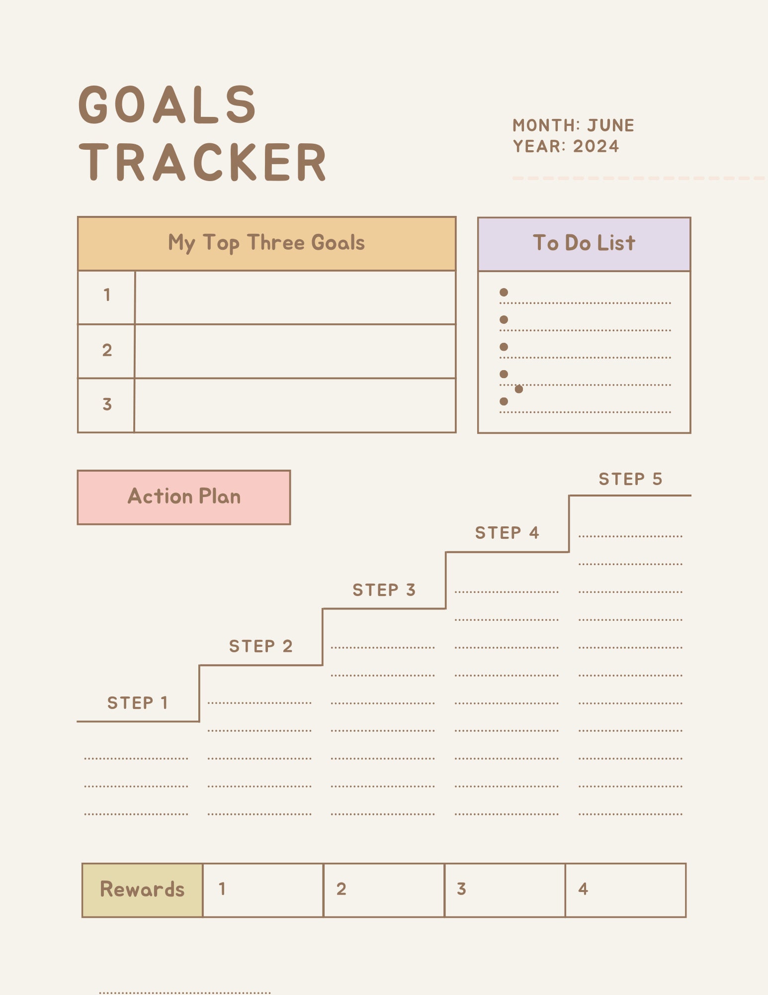 My Tech Journal: Roadmap Your Tech Journey - 6 Month Planner - Etsy