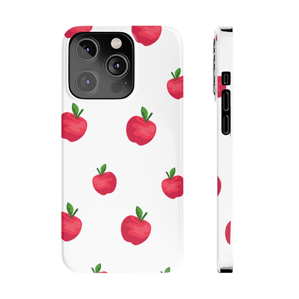 Red Apple Case for iPhone 15 Pro Max Case iPhone 13 Pro - Etsy