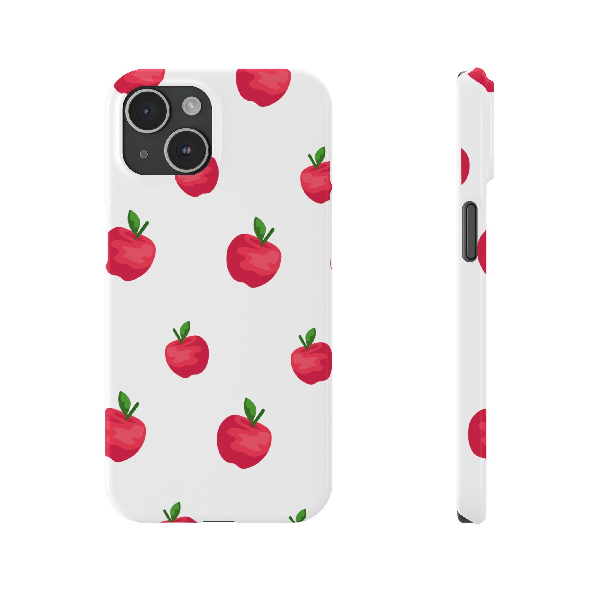 Red Apple Case for iPhone 15 Pro Max Case iPhone 13 Pro - Etsy