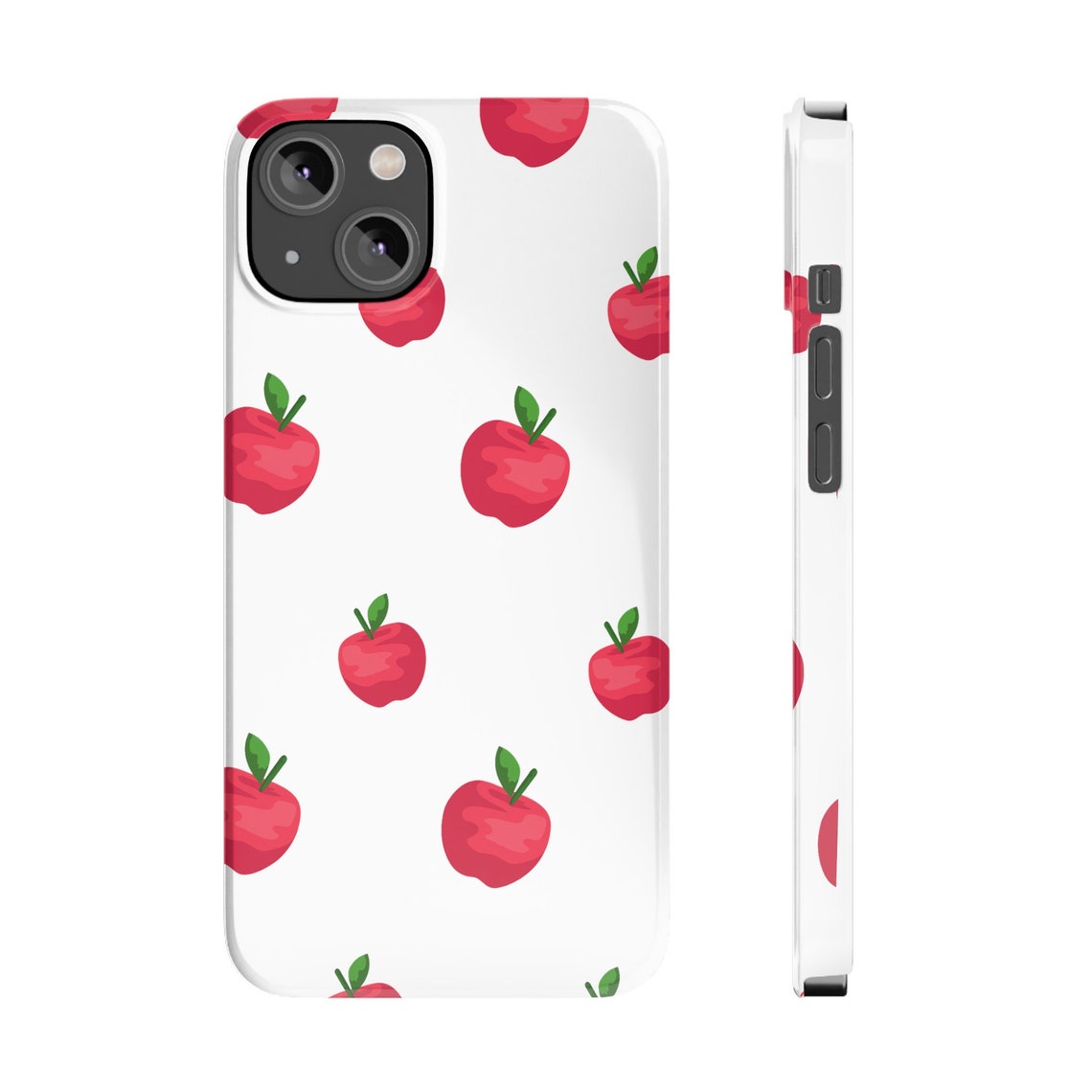 Red Apple Case for iPhone 15 Pro Max Case iPhone 13 Pro - Etsy