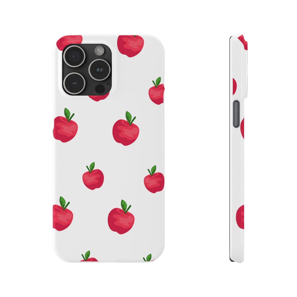 Red Apple Case for iPhone 15 Pro Max Case iPhone 13 Pro - Etsy
