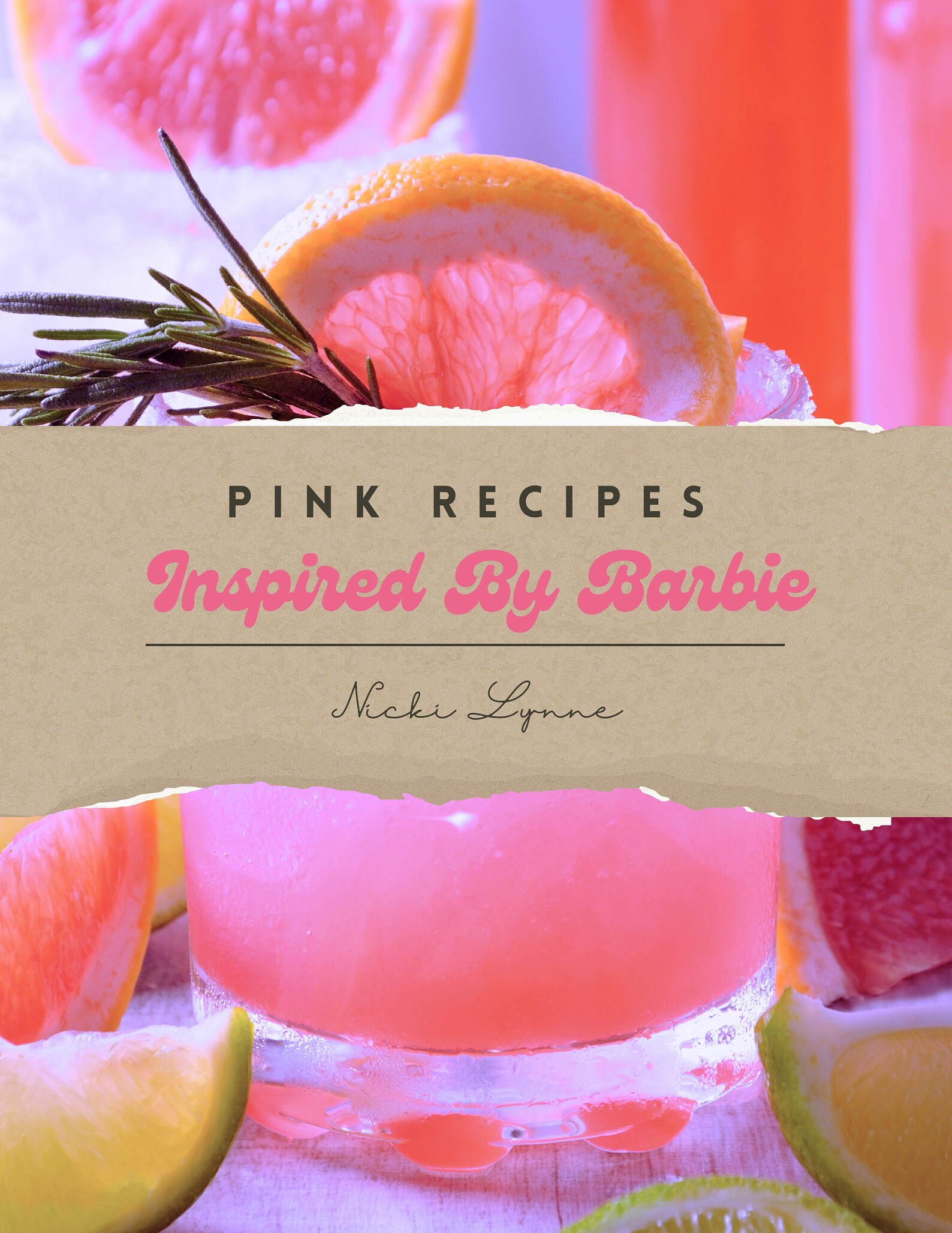 PINK BARBIE Inspired Cookbook_natural Pink Recipes, PDF Instant Digital ...
